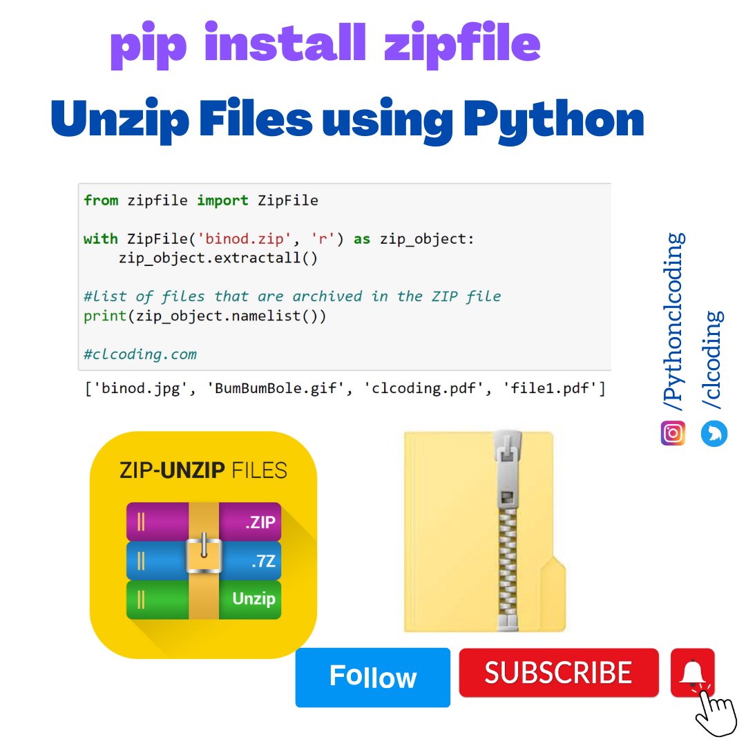 10 Python Code To Automate Your Work 🧵 Thread From Python Coding Clcoding Rattibha