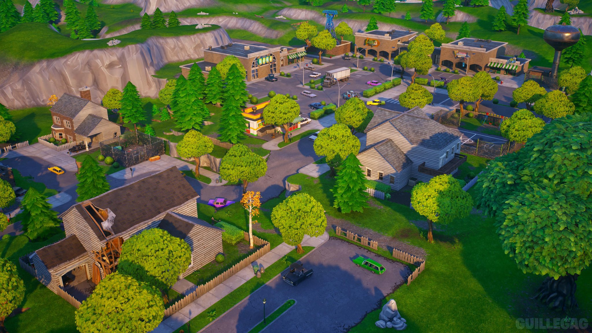 Fortnite Retail Row Houses