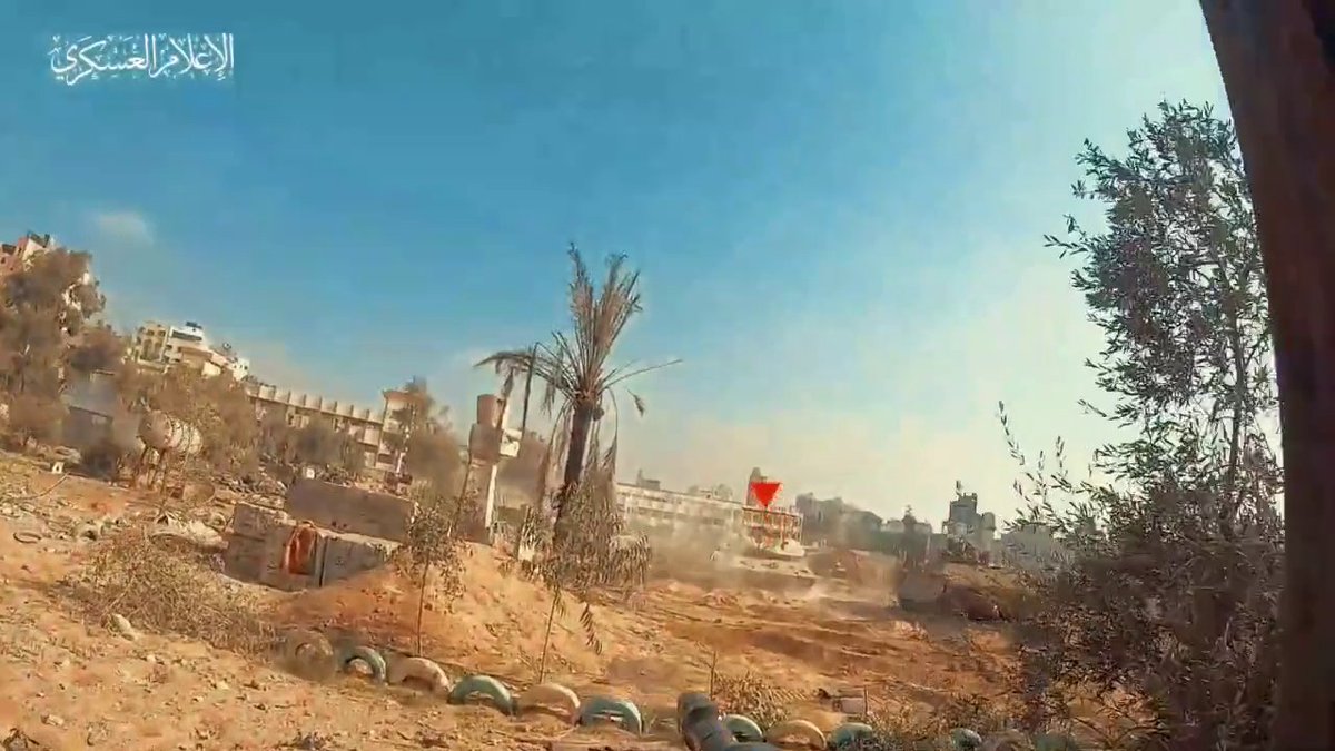 So Hamas released some more footage of of them engaging armour, this ...