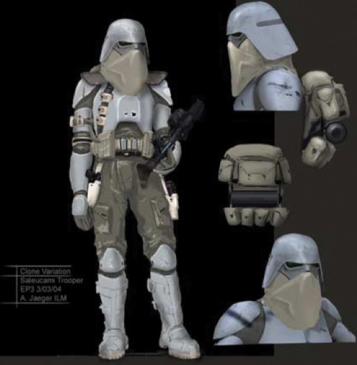 Clone Trooper Concept Art