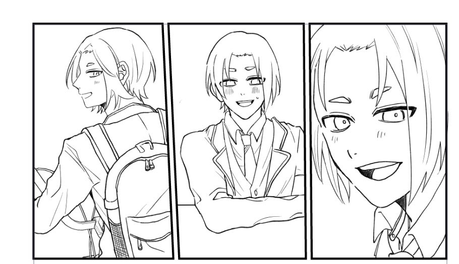 「ngro原稿 wip💫💫 」みその漫画