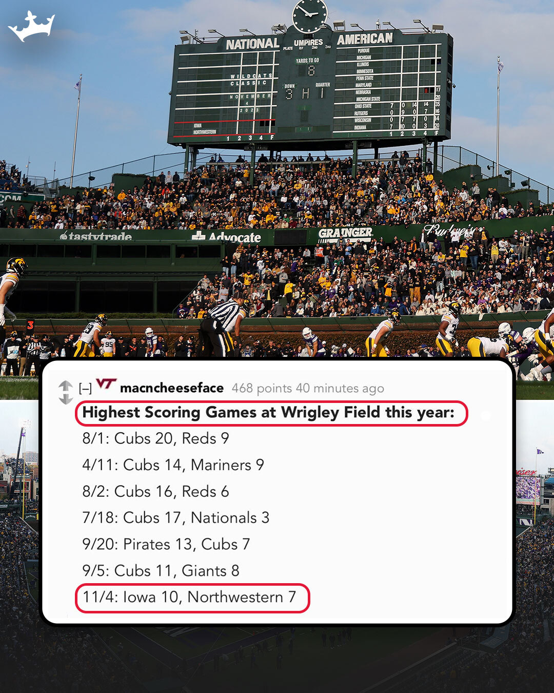 Wrigley Field Memes Breaking Down Whit Merrifield's Home Run