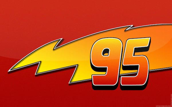 Lightning Mcqueen 95 Logo Disney Cars Lightning McQueen Pinata Hanging