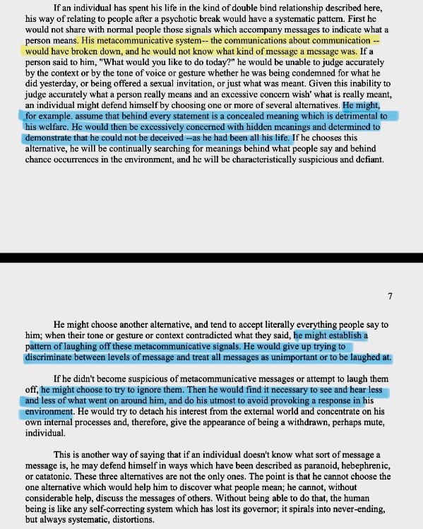 Thinking about the 1956 paper “Toward a Theory of Schizophrenia ...