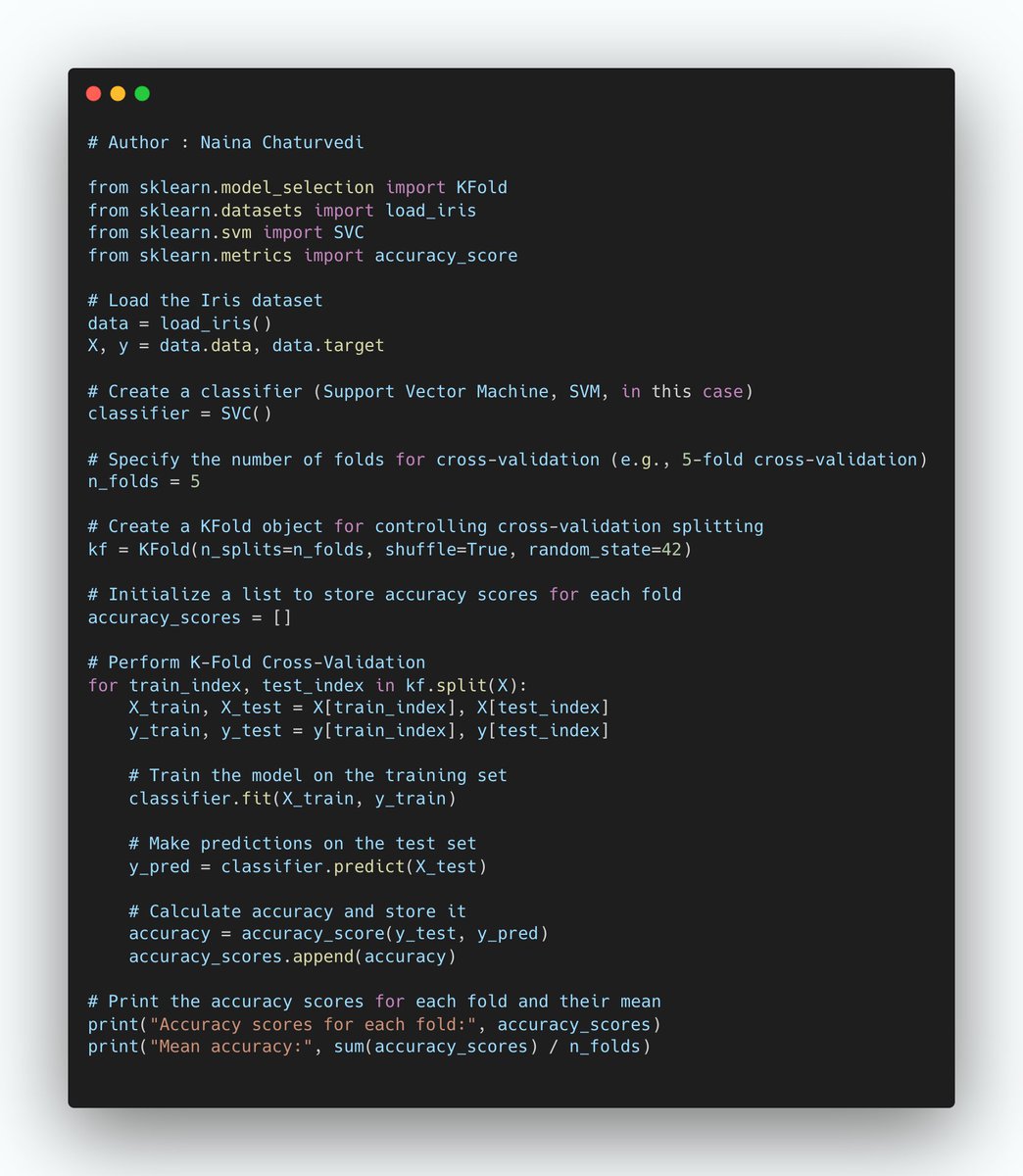 Cross-validation in ML is particularly useful for estimating how well a ...
