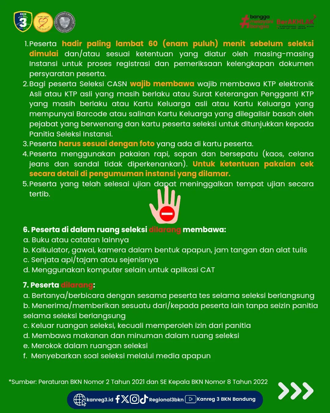 Tata Tertib Umum Seleksi CASN ~ SELEKSI CASN CPNS PPPK PROVINSI ... Tata Tertib Umum Seleksi CASN ~ SELEKSI CASN CPNS PPPK PROVINSI ...
