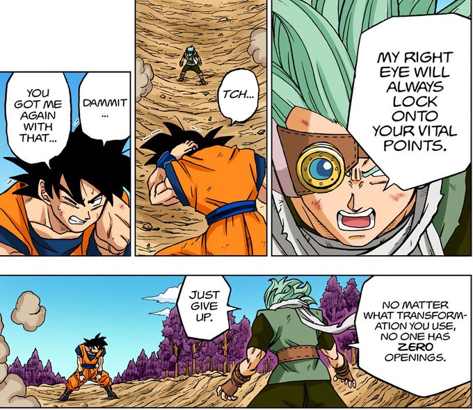 Granolah Tells Goku To Give Up Becau.. | Dragon Ball Manga Panels さんのマンガ | ツイコミ(仮)