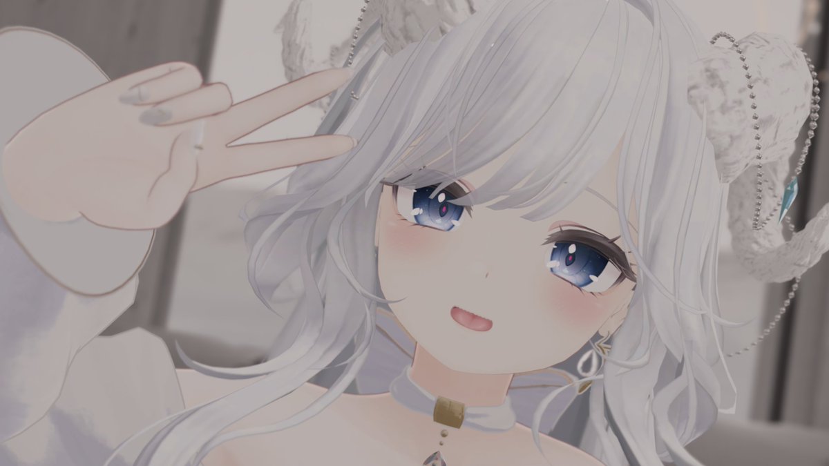 「#VRCアップ顔グランプリ」|white_lilyのイラスト