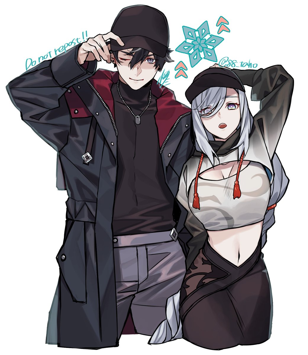 リオセスリ「リオセスリさん落描き #原神 #GenshinImpact #Wriothes」|悌太のイラスト