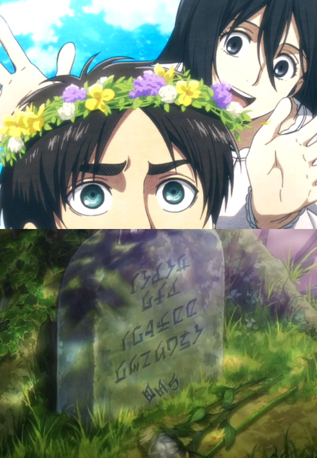 Mikasa Flower Crown How Did Mikasa Know Eren Will Join The Scouts???