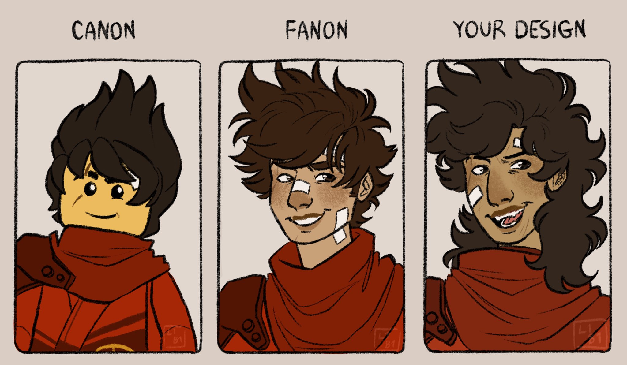 Kai Fanart Swipe Please, Art Dump!] Ninjago Kai And Cole (Lava)