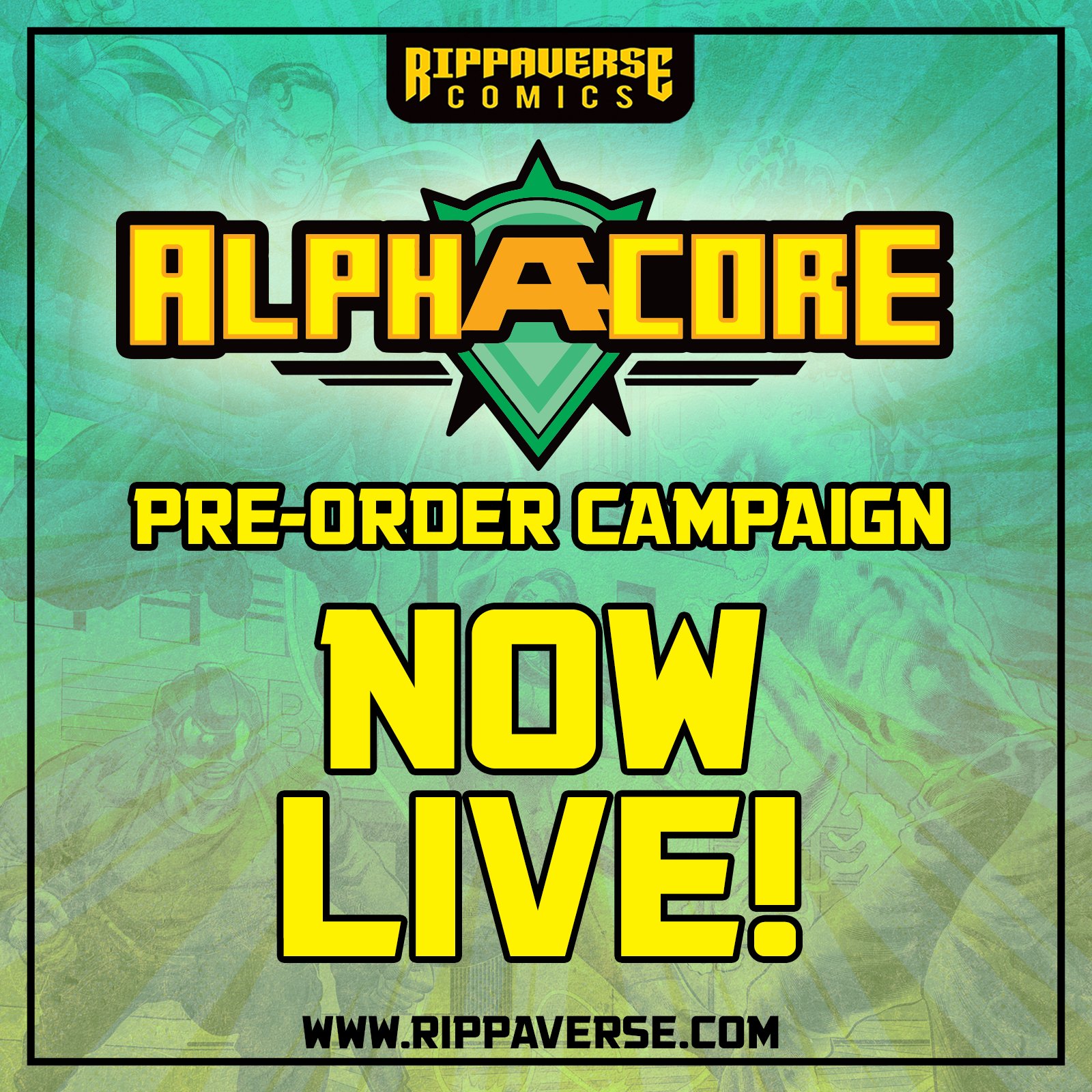 Rippaverse Comics On X: ALPHACORE #1 Is LIVE And Available, 50% OFF