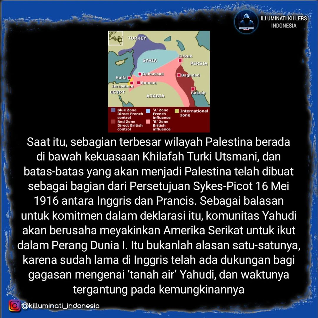 AWAL BENCANA BAITUL MAQDIS smua brawal dr surat yg ditulis Balfour kpd ...
