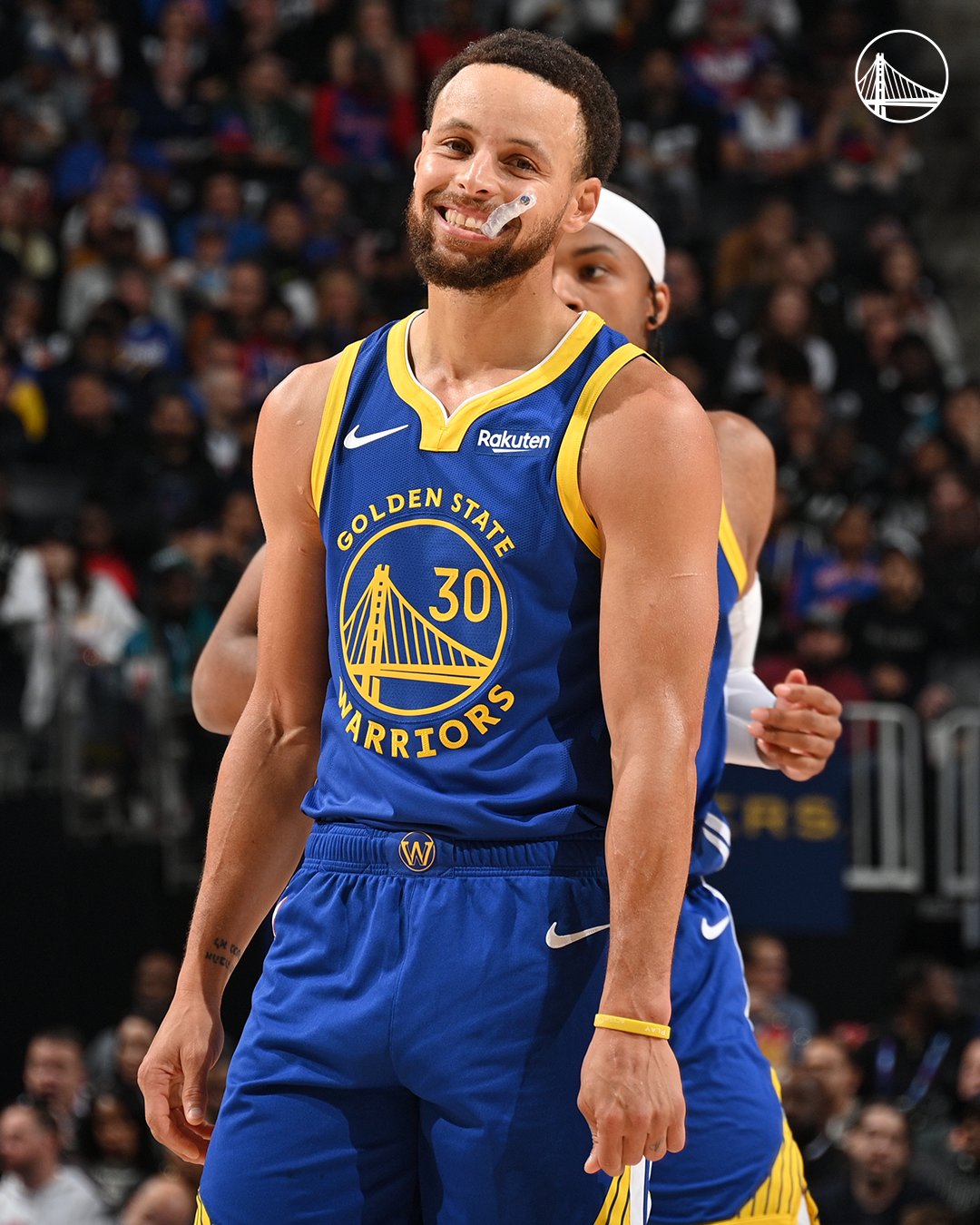 Steph Curry Smiling