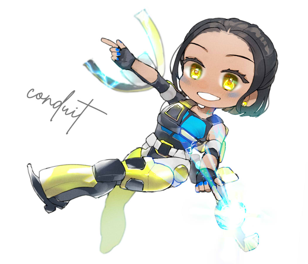 「コンジットちゃんかわいいねっていう落書き #ApexLegendsFanart 」|つづやのイラスト