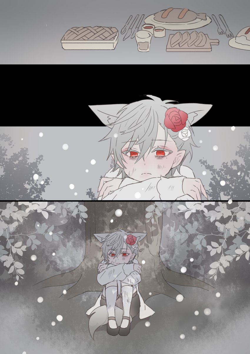 「正義とか常識とかさ 疲れちゃうよね正直ね 秘密基地の中にはそんなものはない #くろのあとりえ #KuzuArt #かな絵」幸 skebの漫画