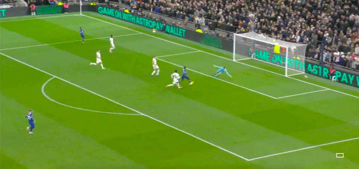 Tottenham Hotspur vs Chelsea · What Happened Before The Red Card ...