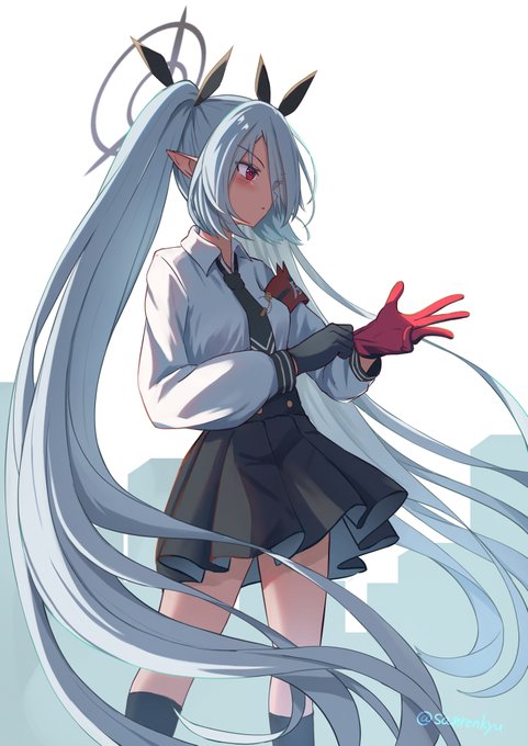 「iori (blue archive) necktie」Fan Art(Latest)