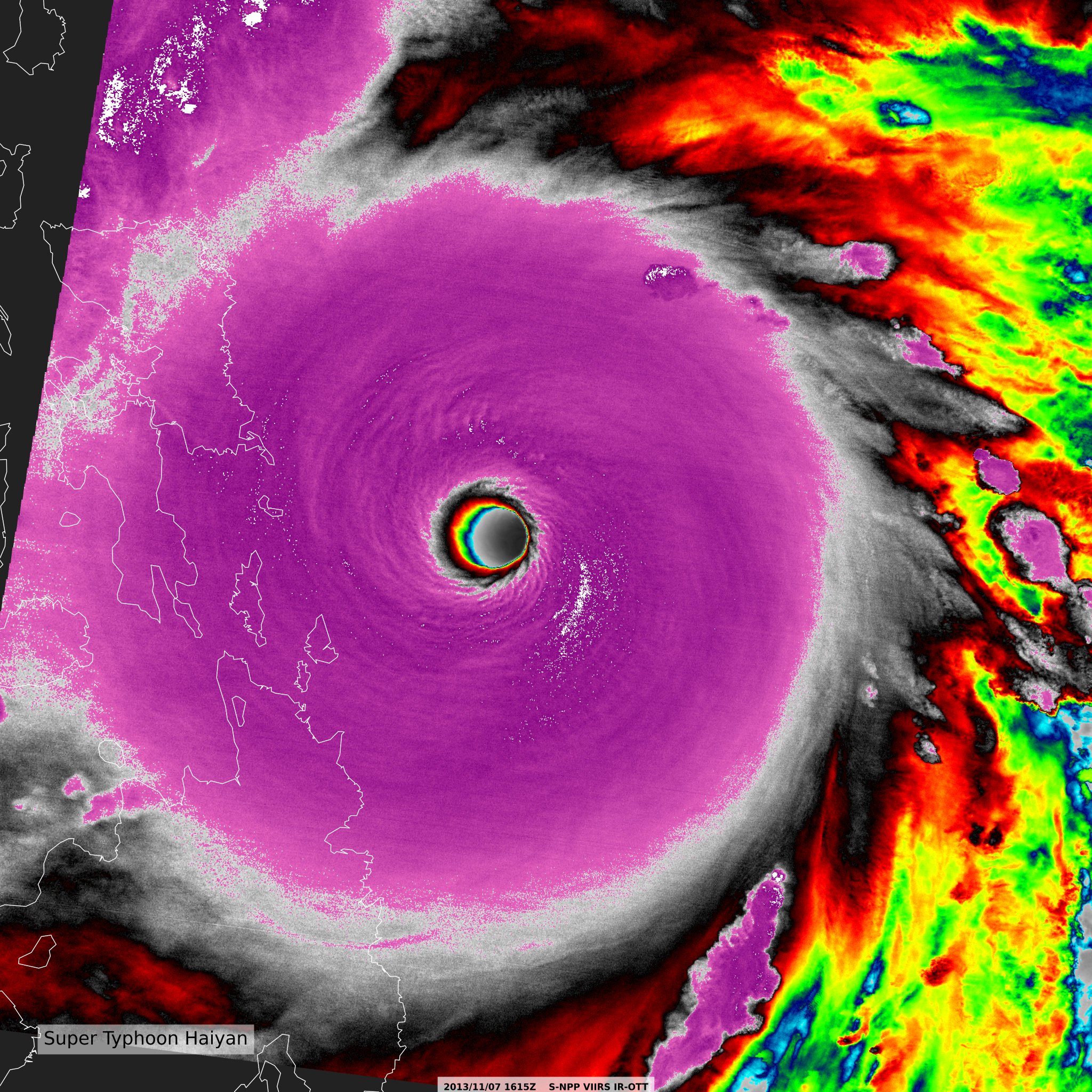 Typhoon Haiyan Satellite Will Haiyan's Impact In The Philippines Be