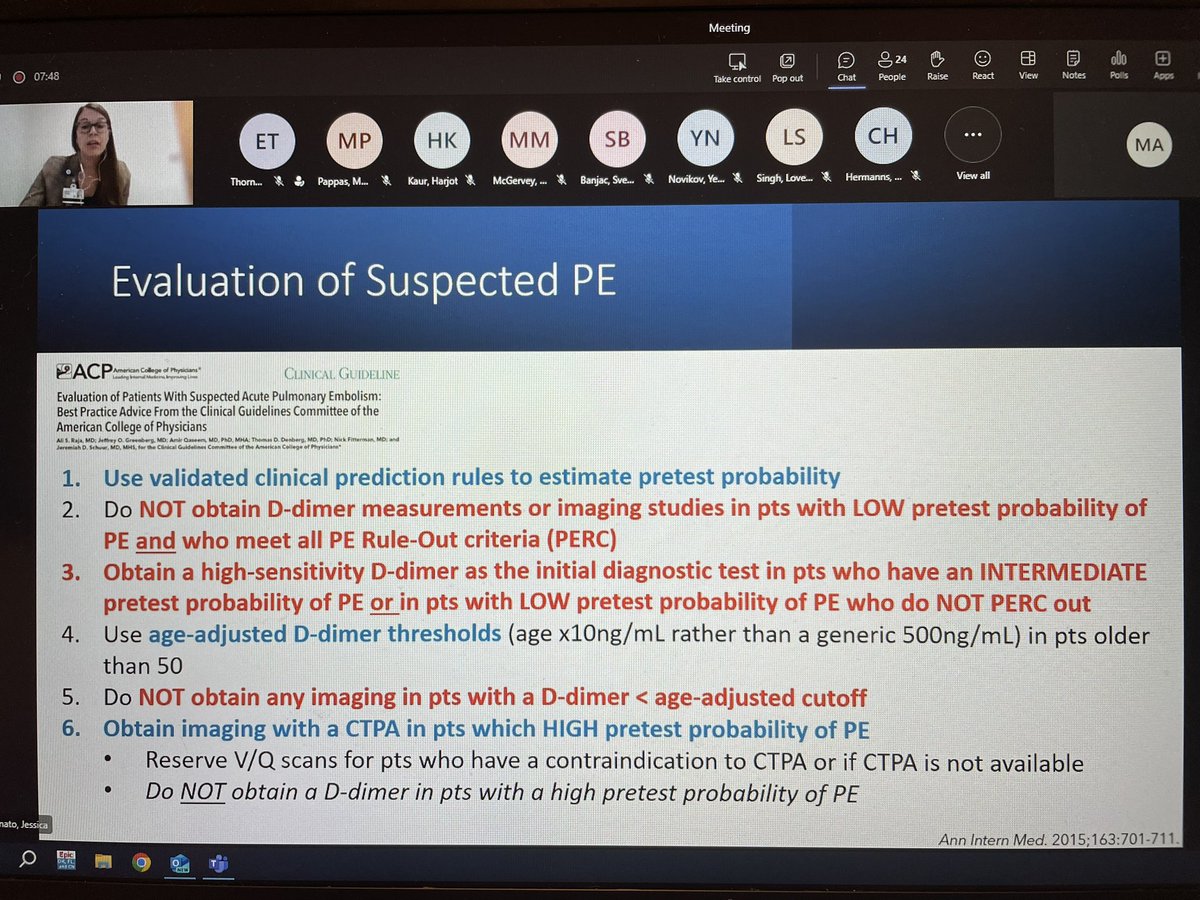 Superb ⁦@ClevelandClinic⁩ Hospital Medicine Grand Rounds w Dr. Jessica ...