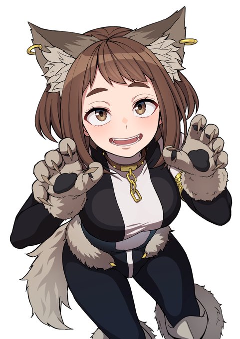 「uraraka ochako brown eyes」Fan Art(Popular)