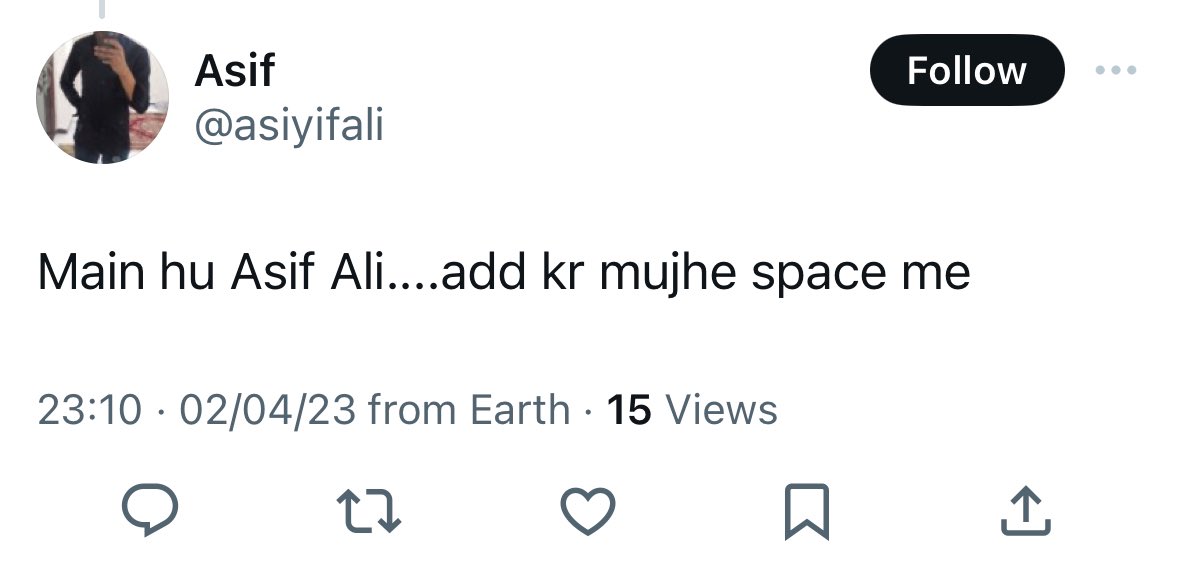 Warning: 🇮🇳 There is a handle by the name of @/asiyifali, who has been ...