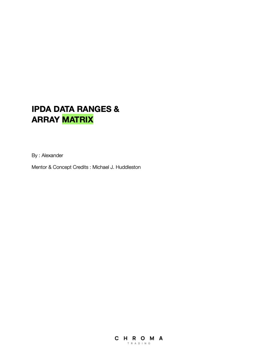 IPDA Data Ranges and Array Matrix Pg. 1 of 5 - Thread from Alex 🧪 @alextlaz - Rattibha