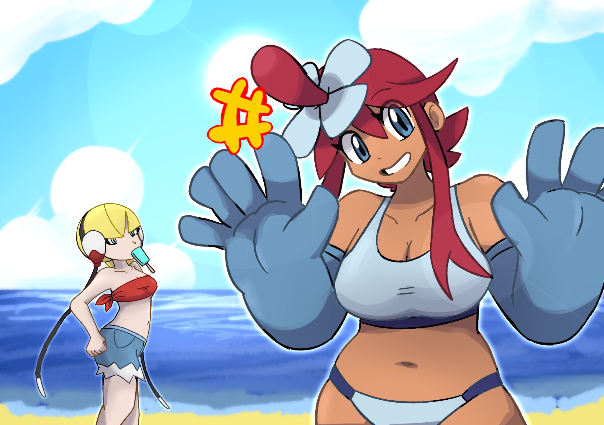 Pokemon Elesa Bikini