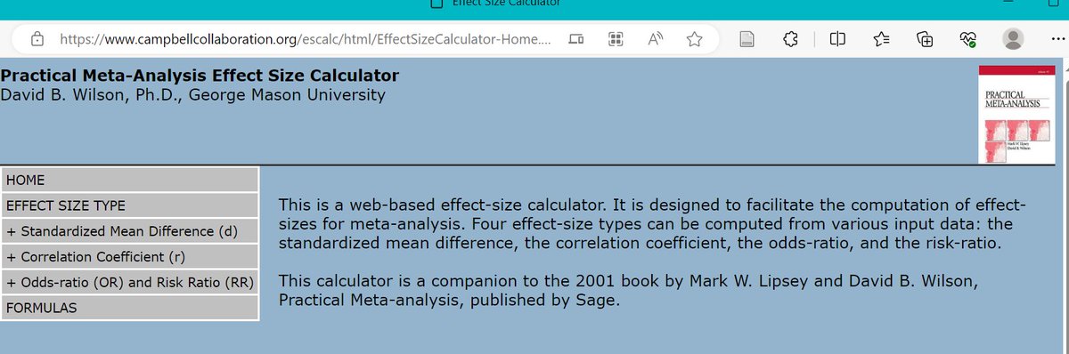 برامج لحساب حجم الأثر في دراسات التحليل التلوي أو البعدي (Meta-analysis) Stata (18) https://t.co ...