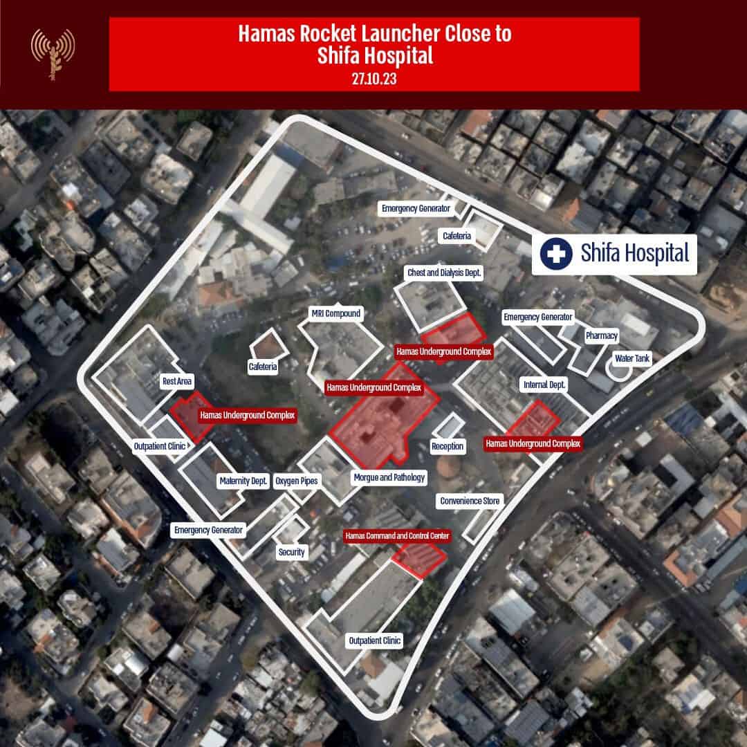 The IDF just released their first photos/videos from the Shifa Hospital ...