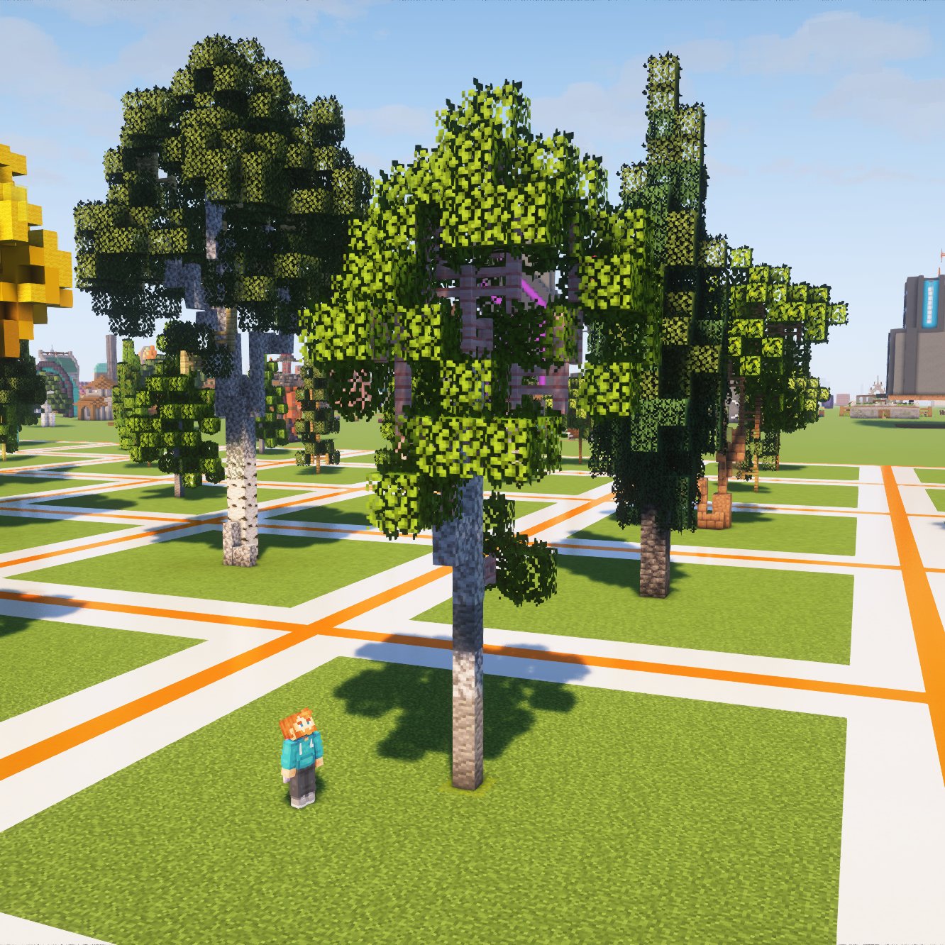 Birch Wood Minecraft Birch Tree(Custom), Creation #12071