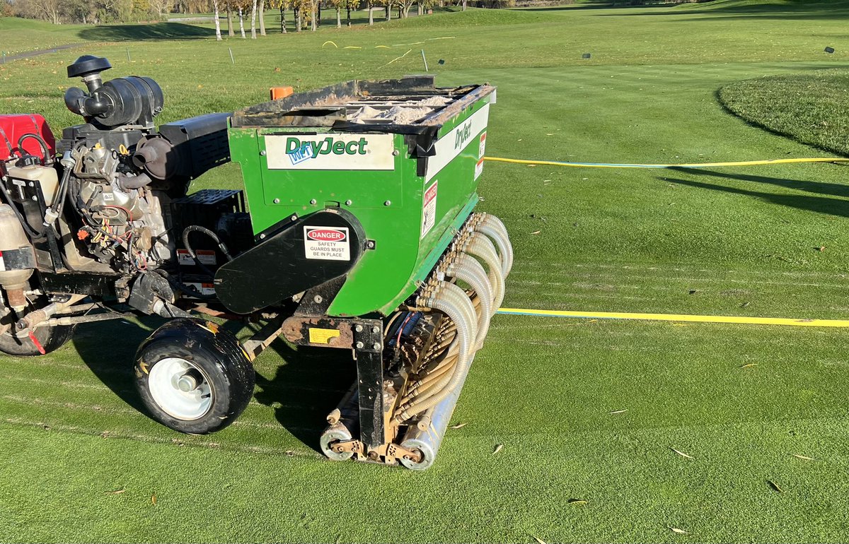 DryJect – The Only Machine in the World that Aerates, Topdresses, and ...