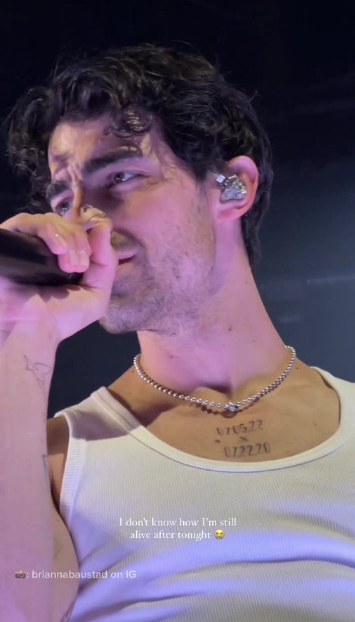 Joe Jonas Chest Joe Jonas Keeps Daughters Close To His Heart With New