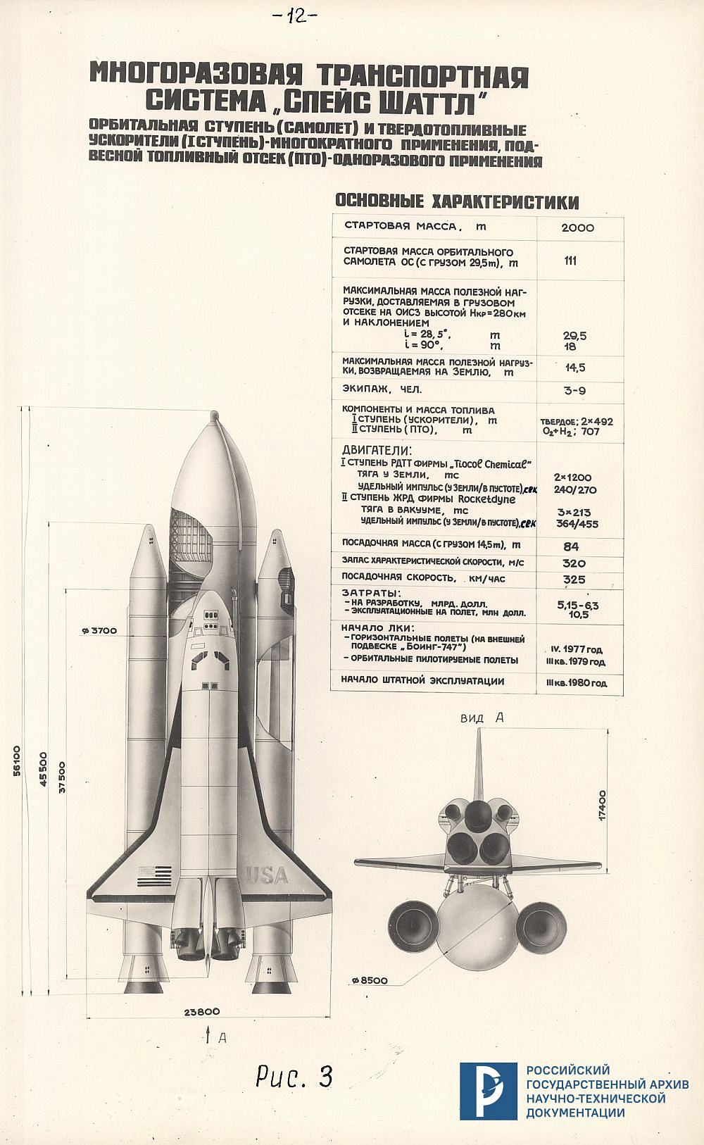 Space Shuttle Blueprints Page