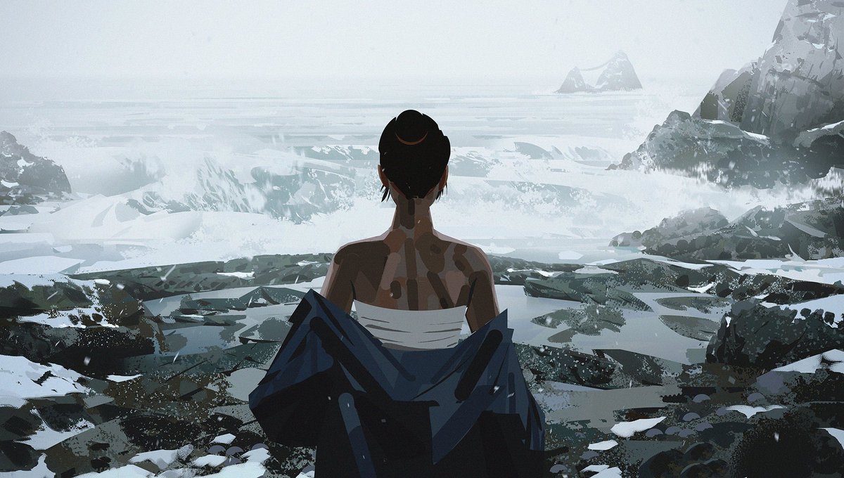 「some early moment painting for #BlueEyeS」|Yun Lingのイラスト