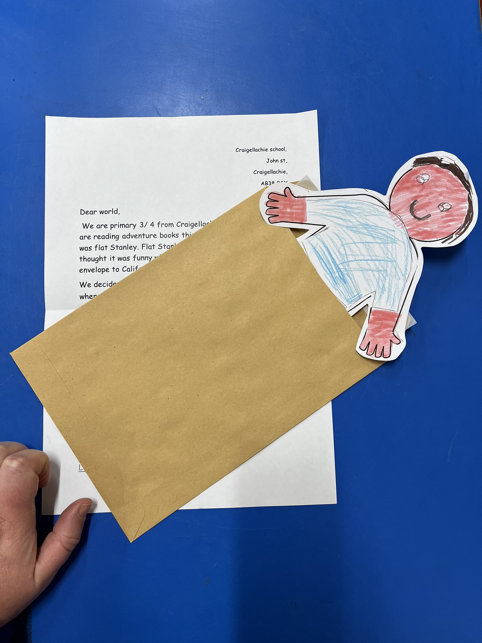 Flat Stanley Adventure Letters