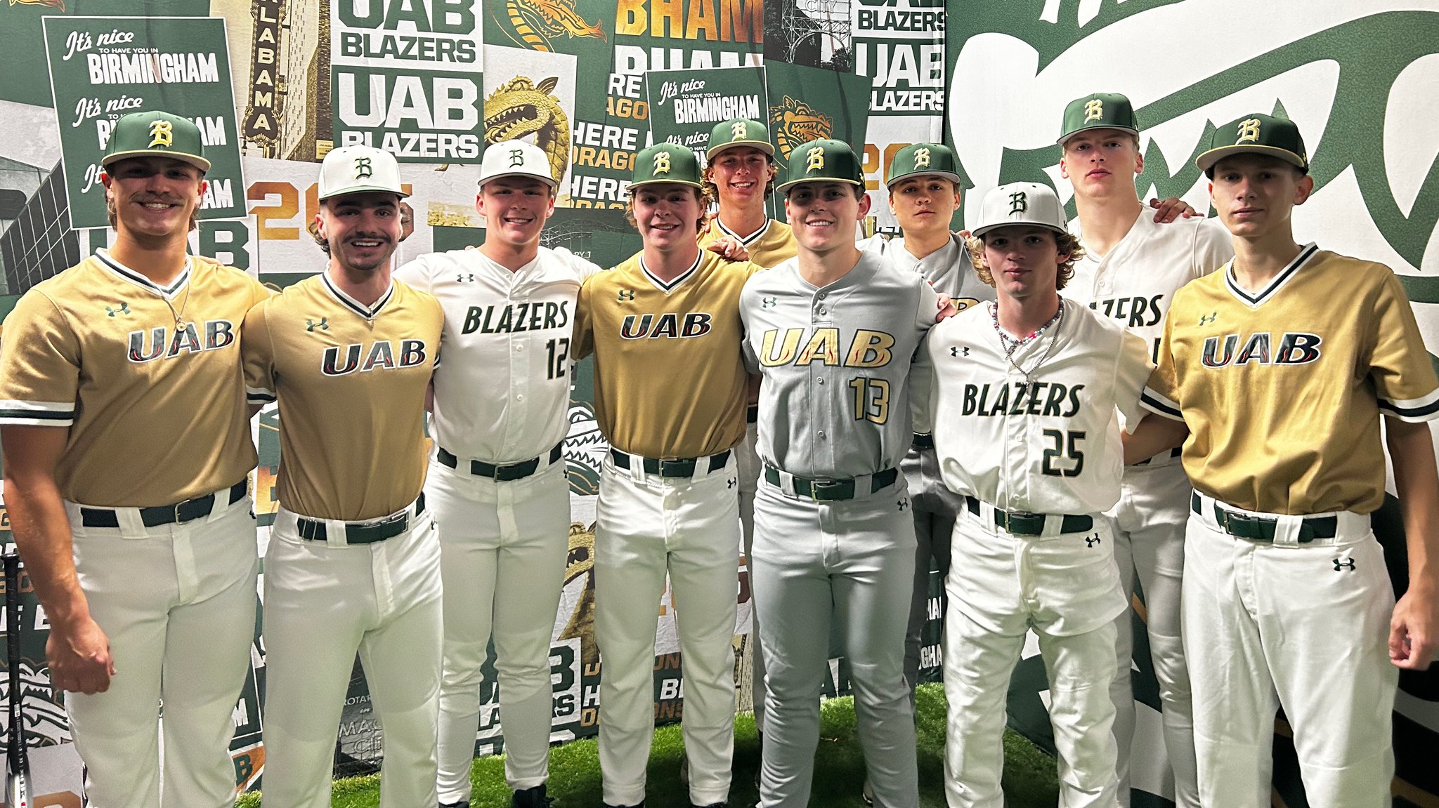 UAB Baseball on X . Our guys are officially Blazers https t dj3hrLlj08 WinAsOne NSD2023 https t VtdvsD9bsc X