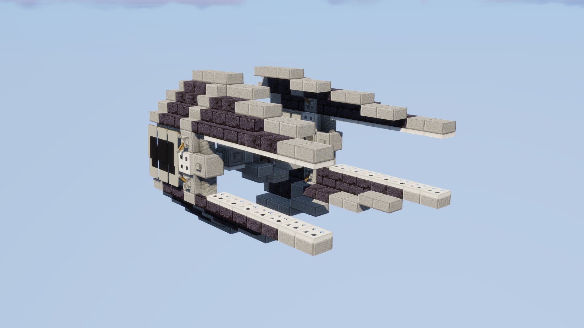 Minecraft Star Wars Spaceship
