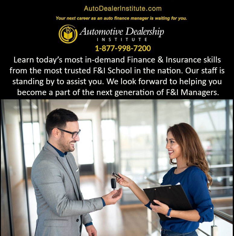 Auto Finance And Insurance Training