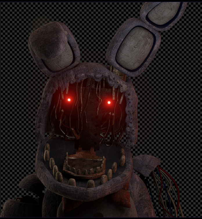 Withered Bonnie The Bunny Animatronic