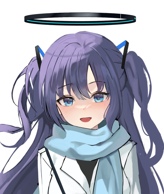 「yuuka (blue archive) two side up」Fan Art(Latest)