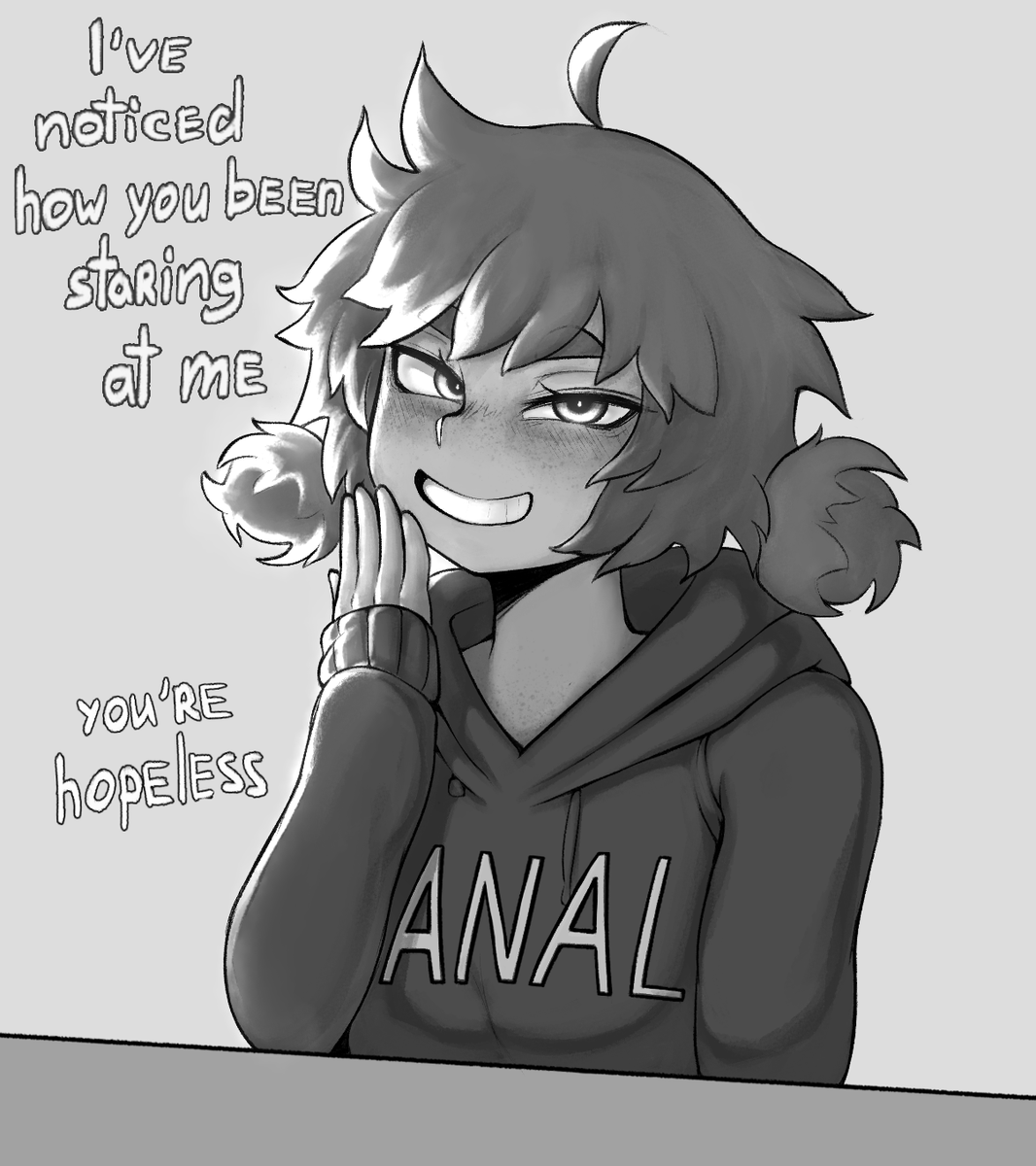 cheeky Amber, @Vammzu OC working on the continuation