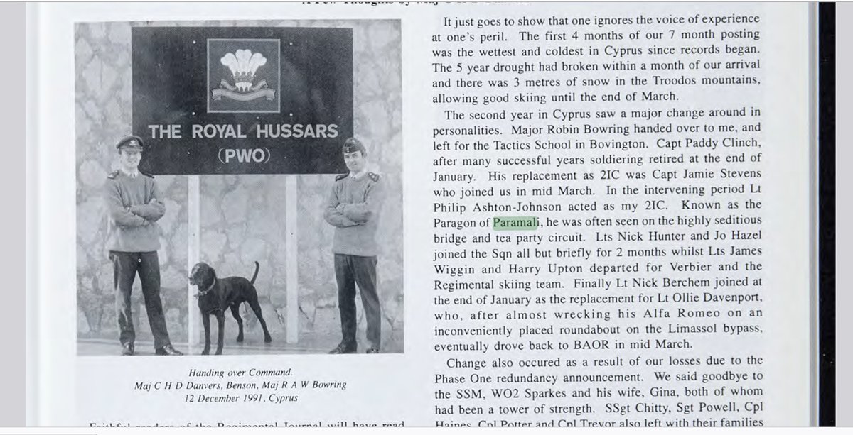 27 Regiment RLC were involved with Exercise Cerberus? 🤔 - Thread from ...