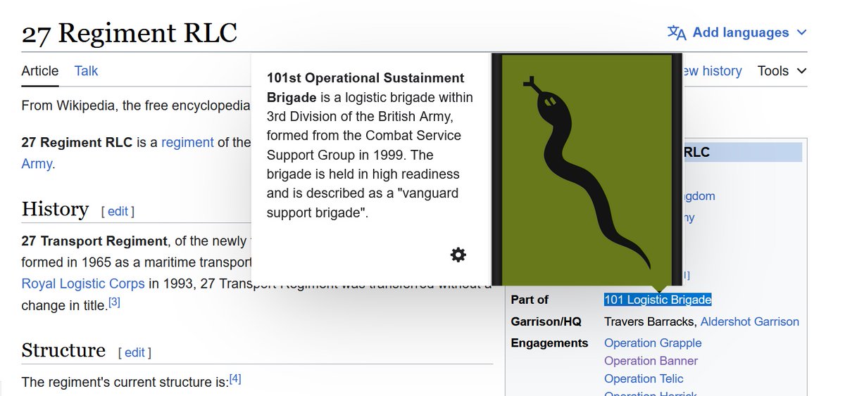27 Regiment RLC were involved with Exercise Cerberus? 🤔 - Thread from ...