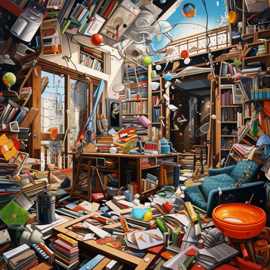 I used to stress about clutter everywhere. Then I tried the "One-in-One ...