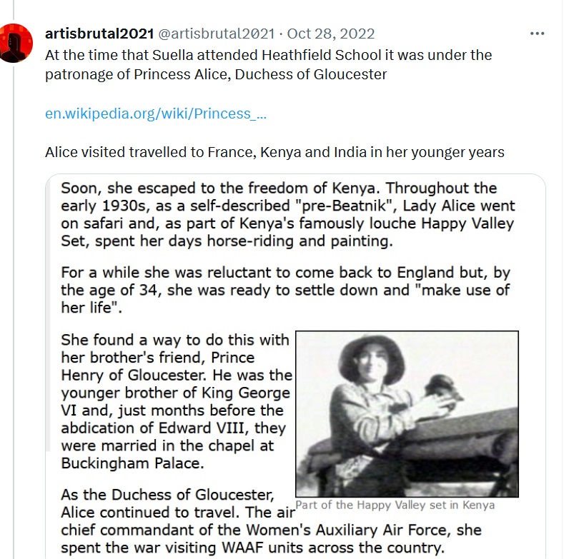 Lowkey pointing out the Israeli connections of Suella Braverman , Rishi ...