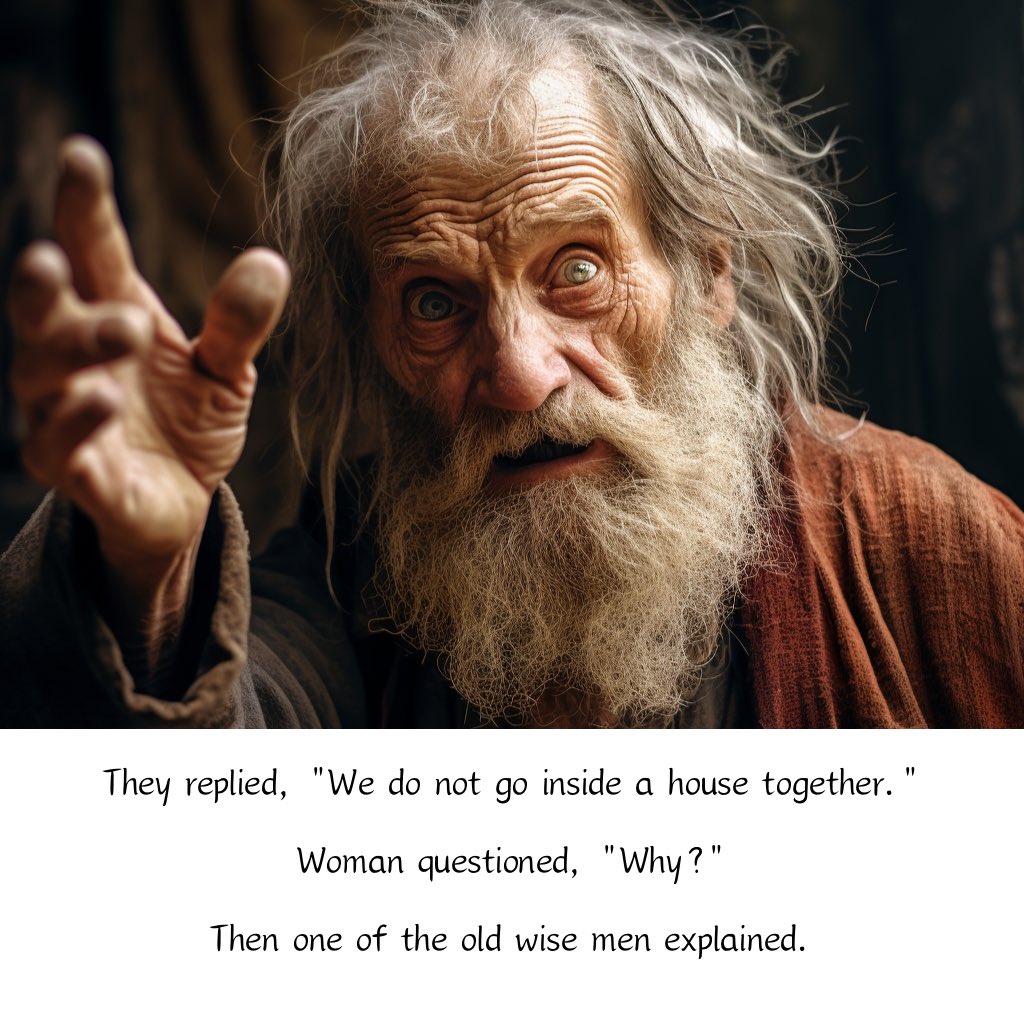 A short story for you: Three Wise Old Men 1. - المسلسل من Wise Philosophy @Wise1Philosophy - رتبها