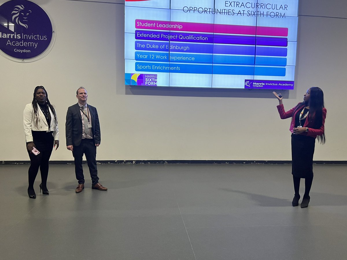 Sixth Form Curriculum - Harris Invictus Academy Croydon