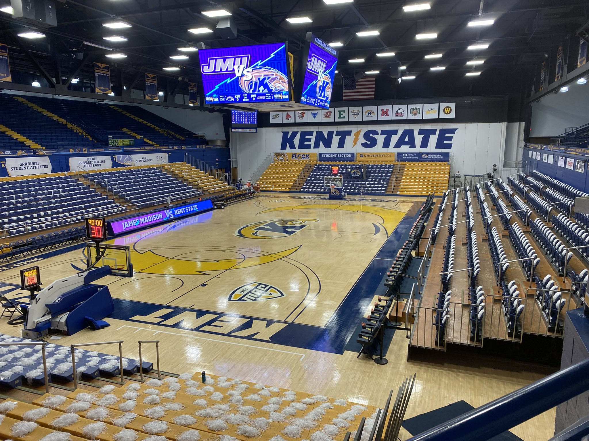 Kent State University Gym Memorial Athletic And Convocation Center
