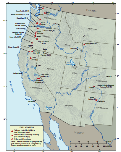 Usgs North American Cordillera Geology Of The Gallinas Mountains